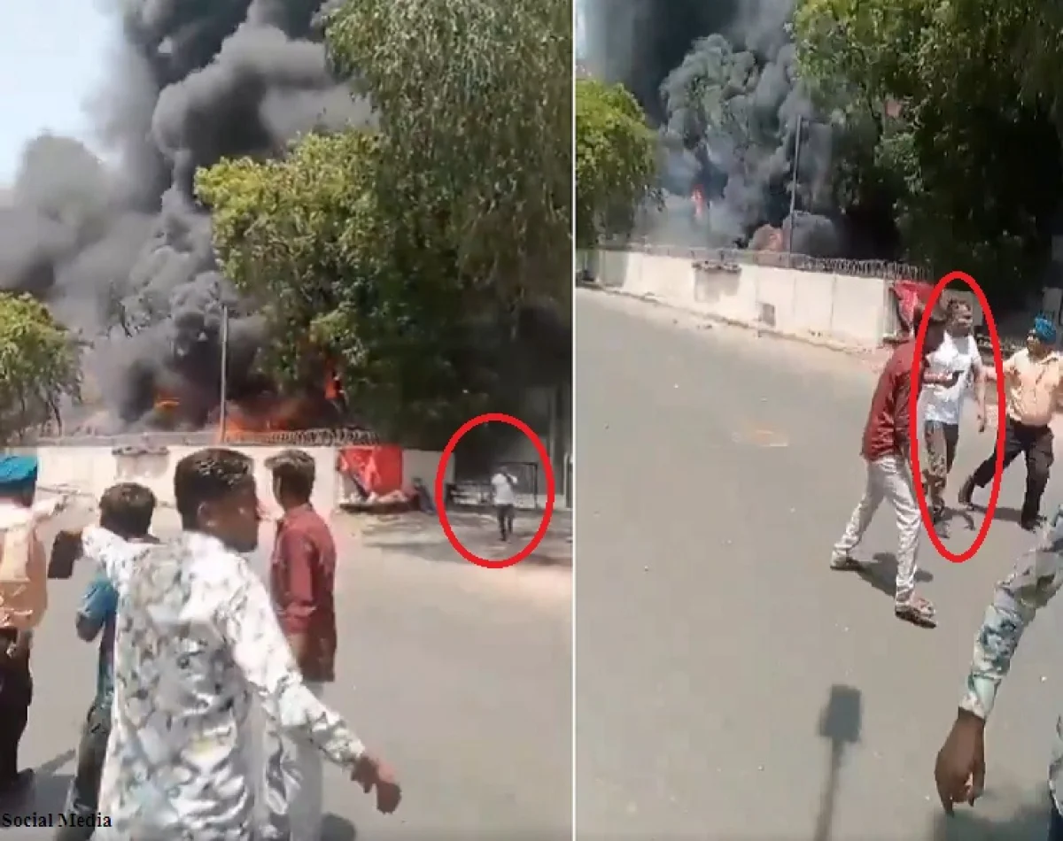अहमदाबाद विमान अपघातातून बचावलेल्या रमेश विश्वासचा नवीन VIDEO, हातात ...