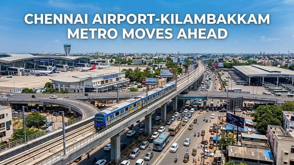 கிளாம்பாக்கம் வரை மெட்ரோ.. சாலை, மெட்ரோ இரண்டுக்கும் ஒரே இரண்டடுக்கு ...