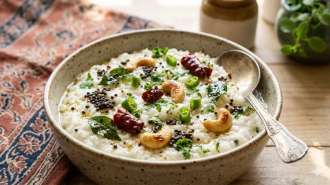Curd Rice- તડકા દહીં ભાત' બપોરના ભોજનમાં પેટ ઠંડુ કરવા માટે; 5 મિનિટમાં ...