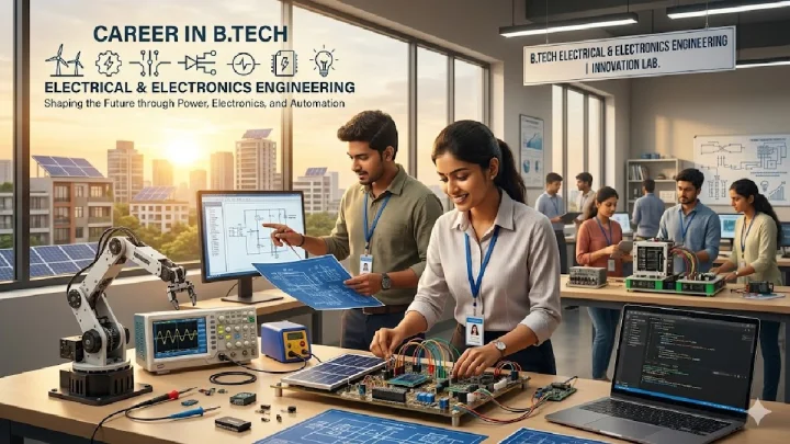 Career in Bachelor of Technology (B.Tech) in Electrical and Electronics ...