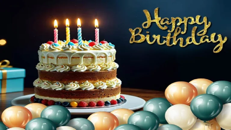 6 जानेवारी 2026 रोजी तुम्हाला वाढदिवसाच्या हार्दिक शुभेच्छा! - Happy ...