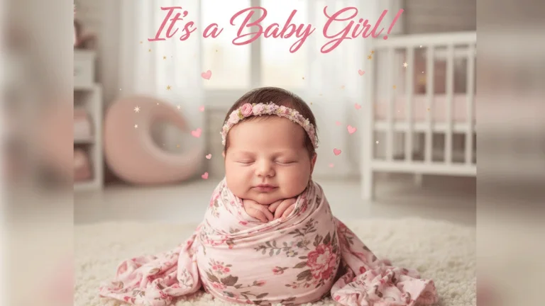 It's a Baby Girl announcement message in Marathi मुलीच्या जन्माची गोड ...