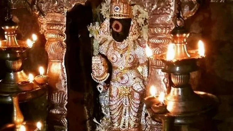 சனி தோஷ நிவர்த்தி பெற திருநள்ளாறு சனீஸ்வரன் ஆலயம்! - Thirunallar ...